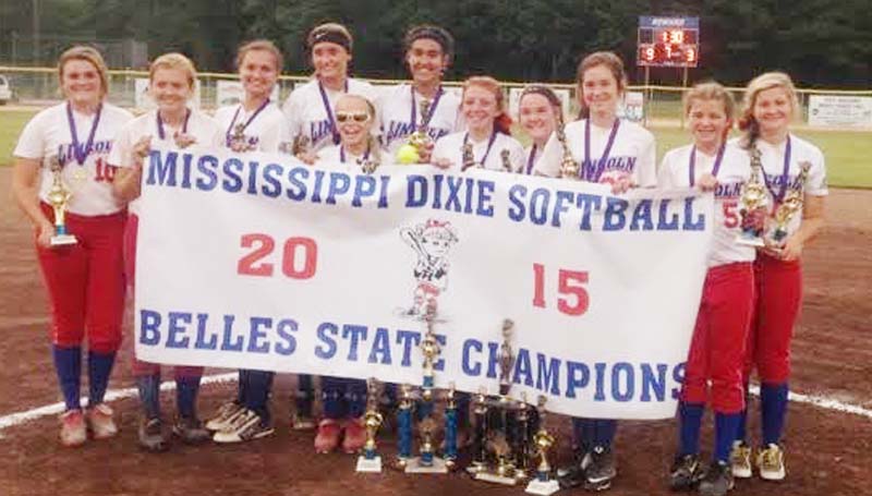 Lincoln County Dixie Belles won the Mississippi Dixie Softball State ...