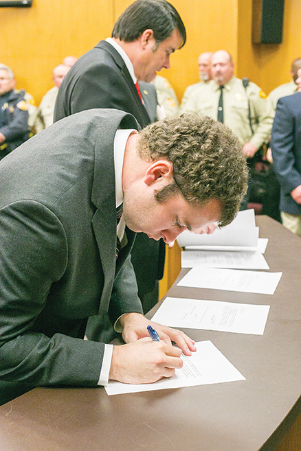 Making it official - Daily Leader | Daily Leader