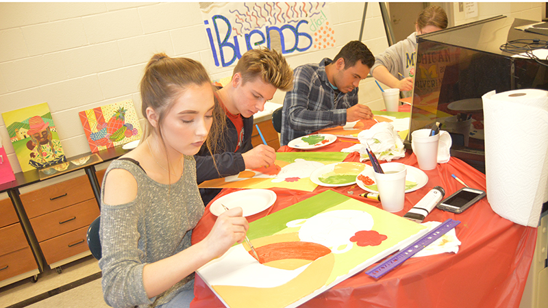 Spanish students learn language through art - Daily Leader | Daily Leader