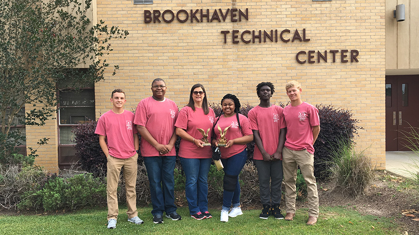 Brookhaven Technical Center science students win big at state ...