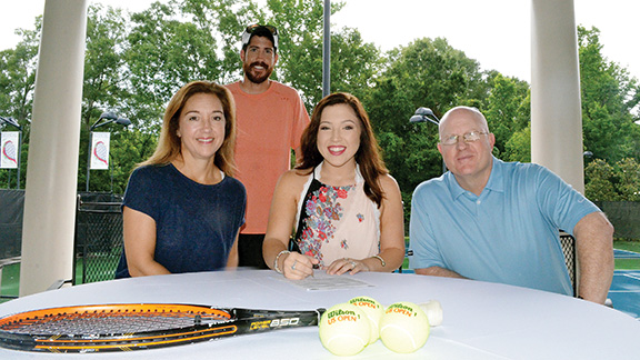 Bozeman signs with East Central tennis - Daily Leader | Daily Leader