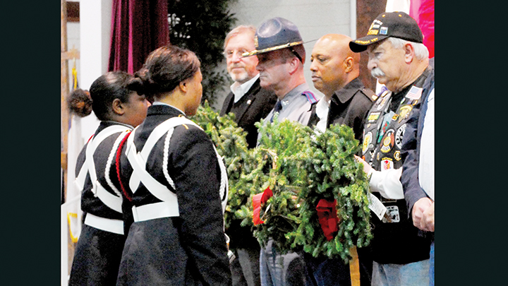 Wreaths Across America honors the fallen — Danny D. Entrican receives ...