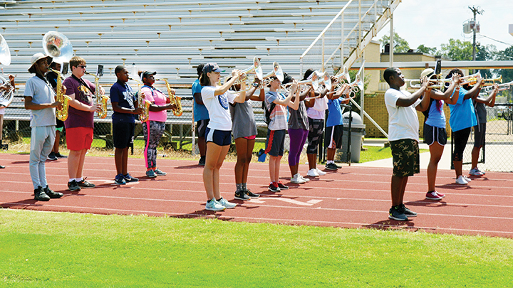 The Pride of Ole Brook band is putting it all together | Daily Leader