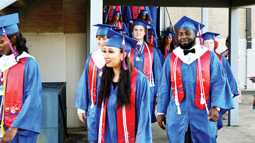 Area high schools celebrate grads with commencement - Daily Leader ...