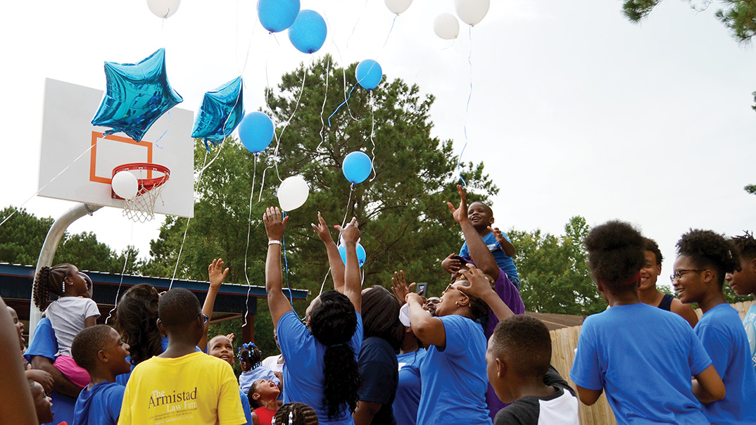 Brignall releases balloons for slain child - Daily Leader | Daily Leader