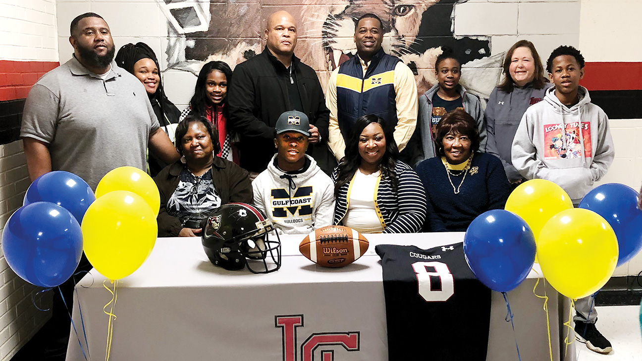 Area MVP Cooper inks with Gulf Coast Community College football | Daily ...