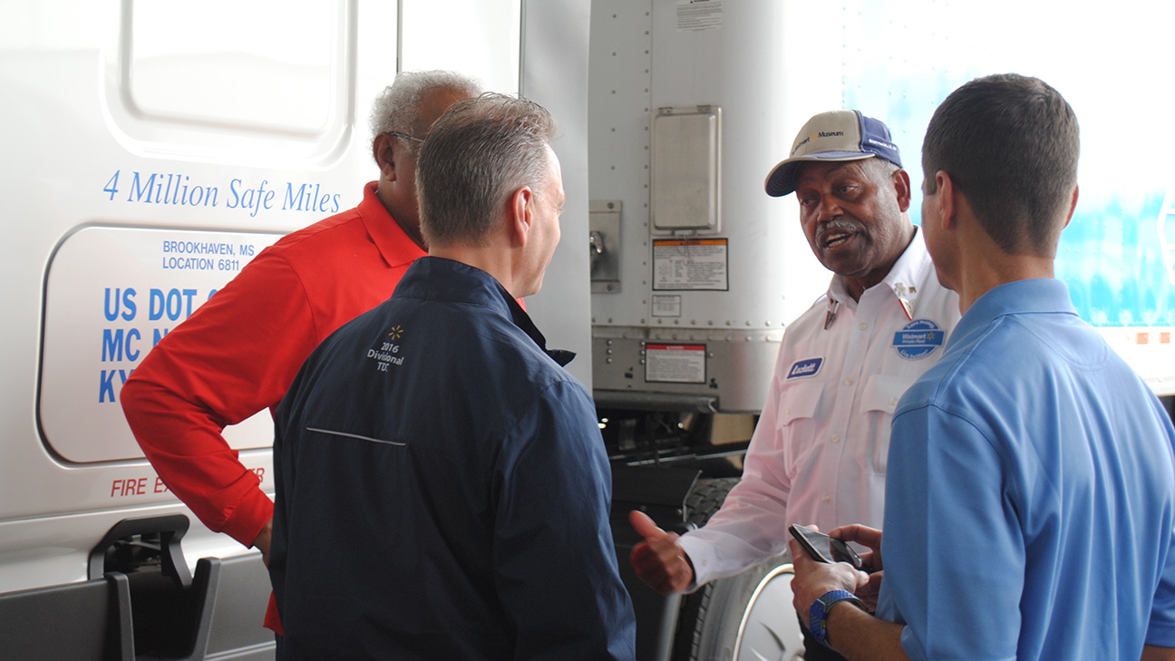 4 million miles and counting, Walmart truck driver recognized for ...