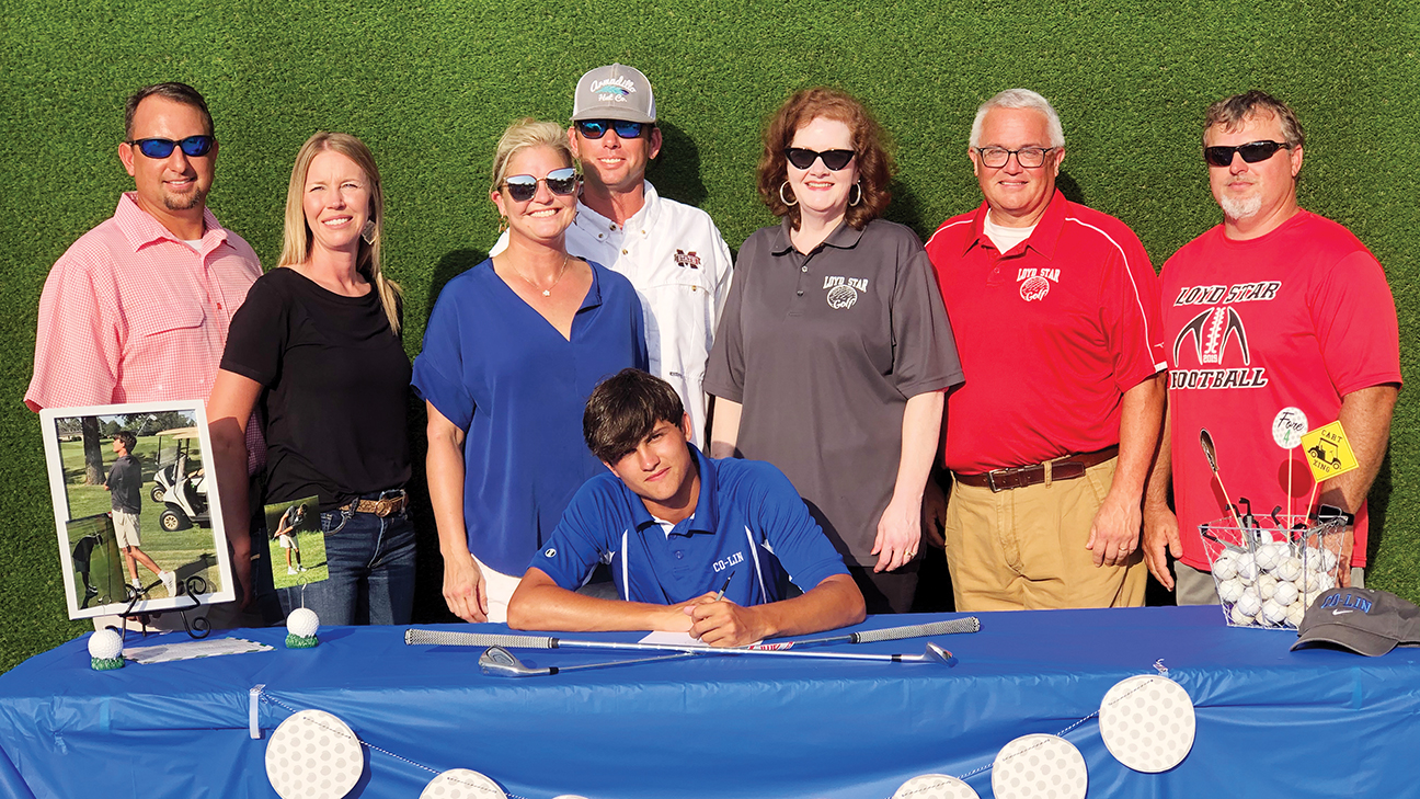Loyd Star Hornets alum DeHart inks with Copiah-Lincoln Wolves golf team ...