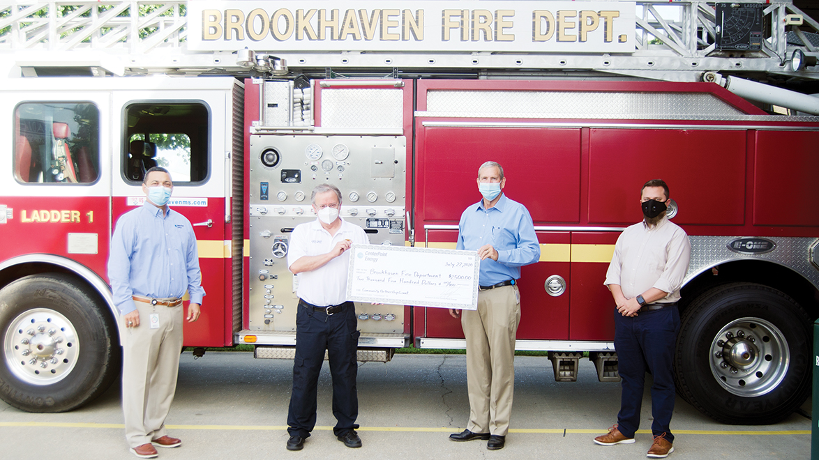 Brookhaven Fire Department receives equipment funds - Daily Leader ...