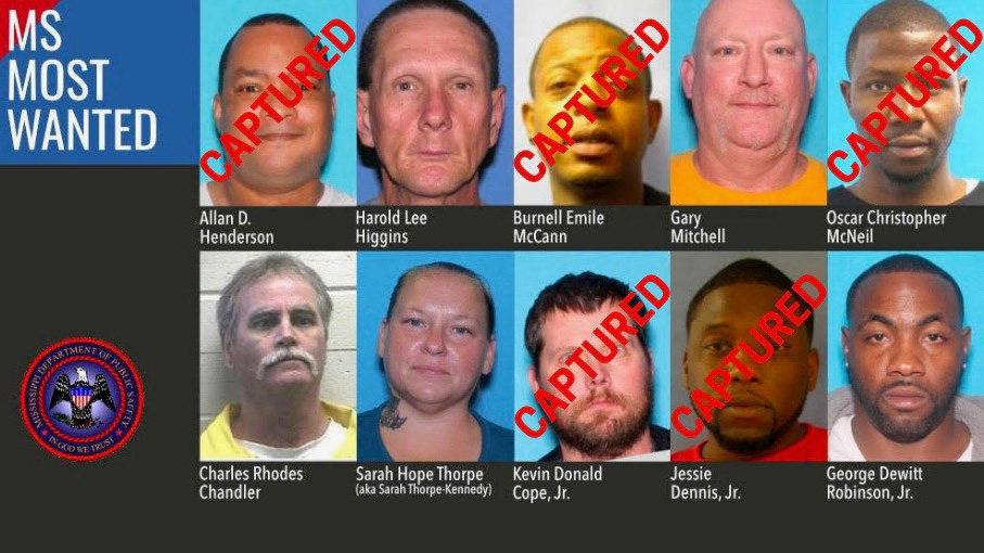 Multiple suspects in custody after Most Wanted list goes public | Daily ...