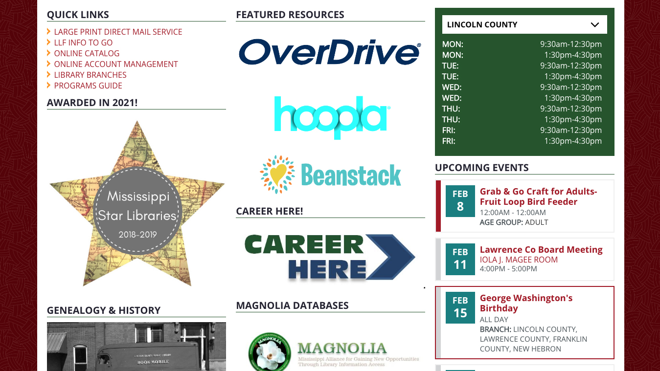 Lincoln County Public Library is a Star | Daily Leader