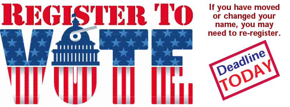 Voter registration deadline is today, 5 p.m. - Daily Leader | Daily Leader
