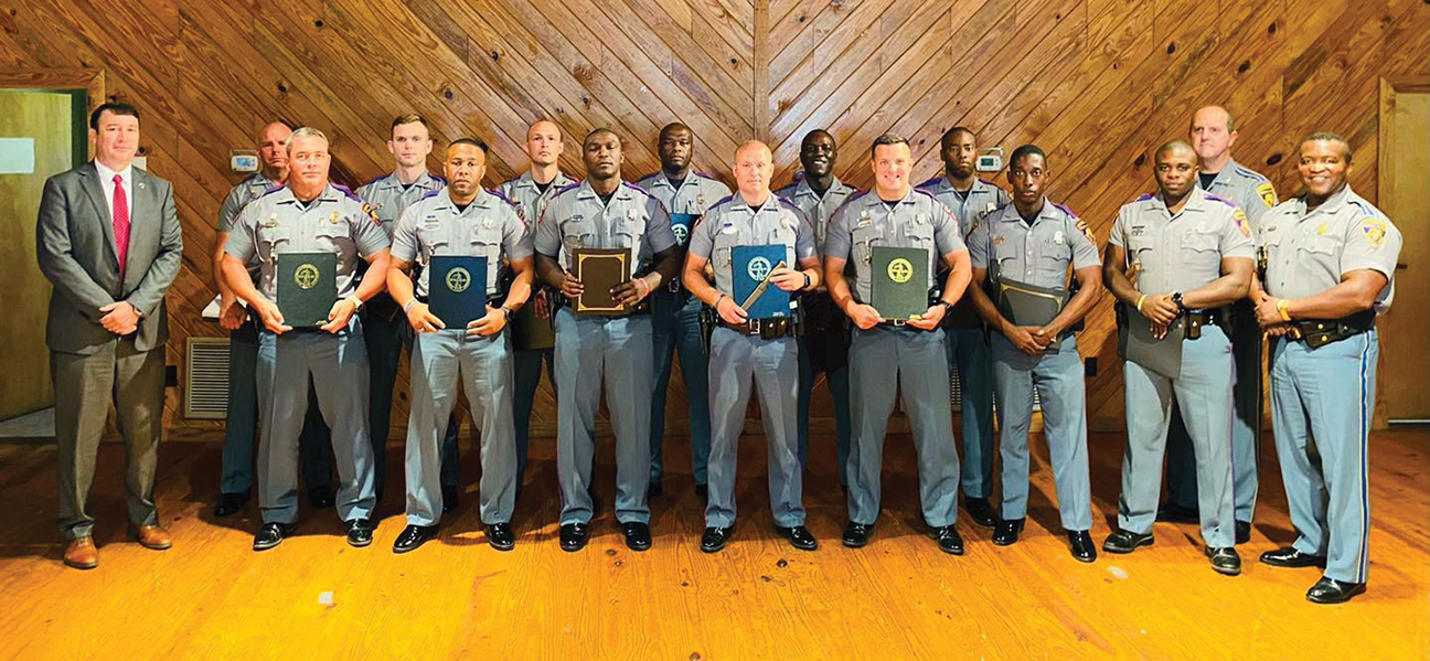 Brookhaven MHP trooper, 22 others honored at DUI 100 awards | Daily Leader