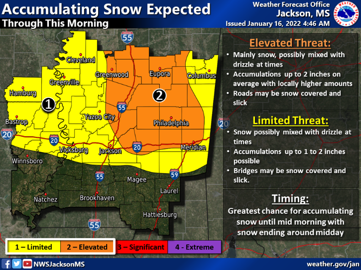 Snow drifts into area overnight | Daily Leader