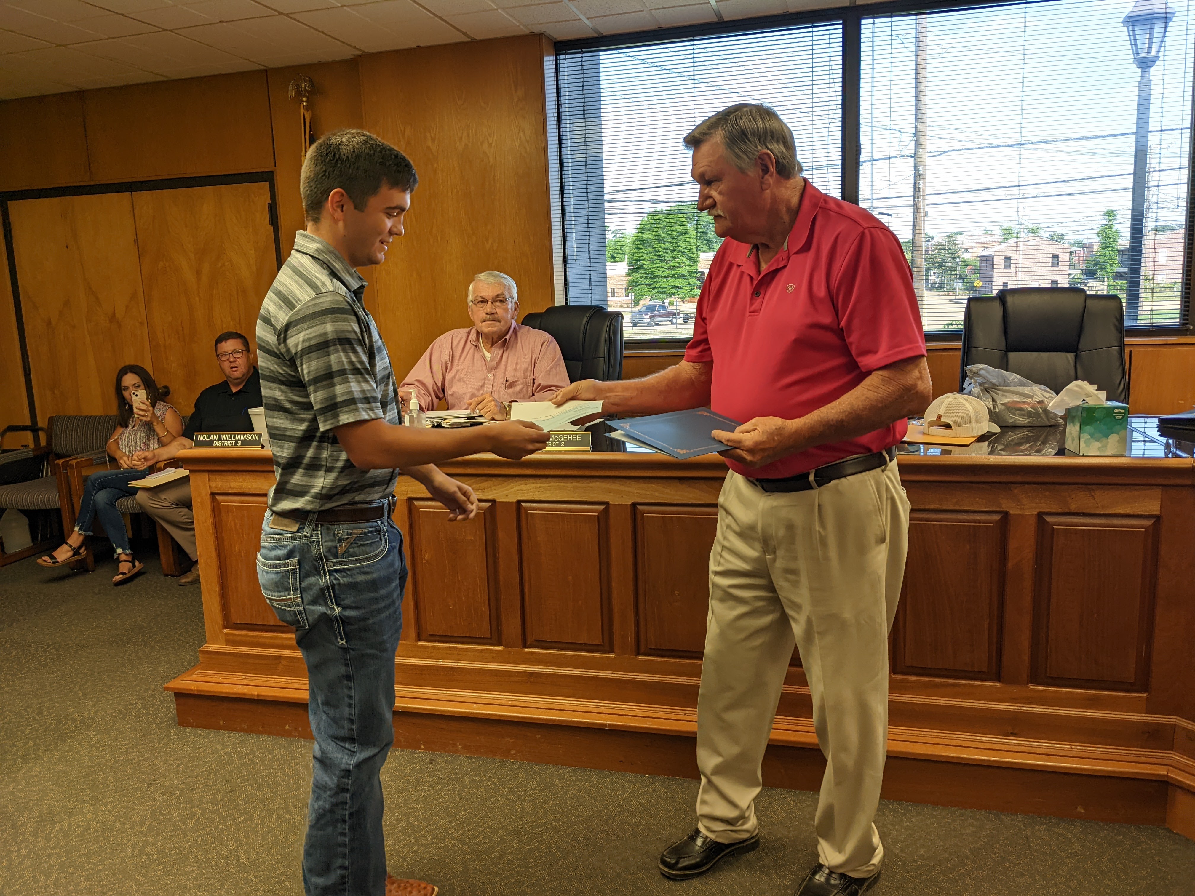 Supervisors award two students with scholarships | Daily Leader