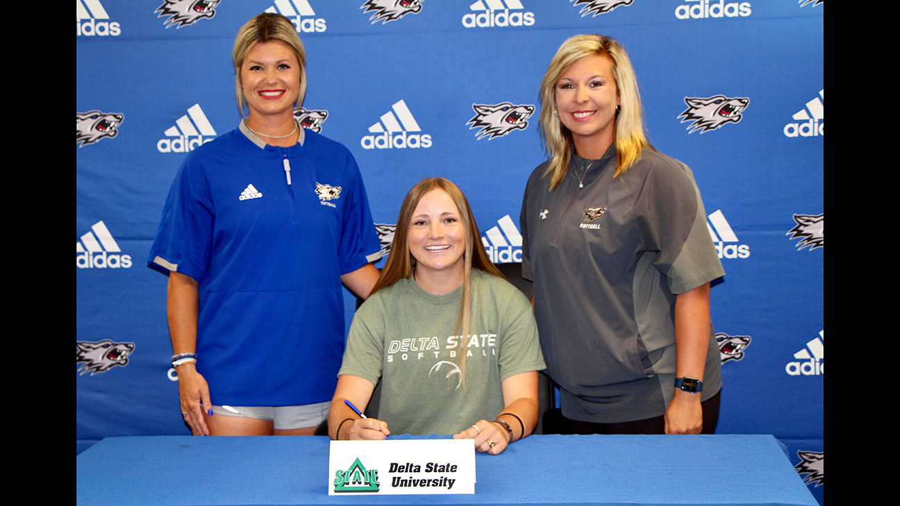 Loyd Star alum Cade inks with Delta State University softball program ...