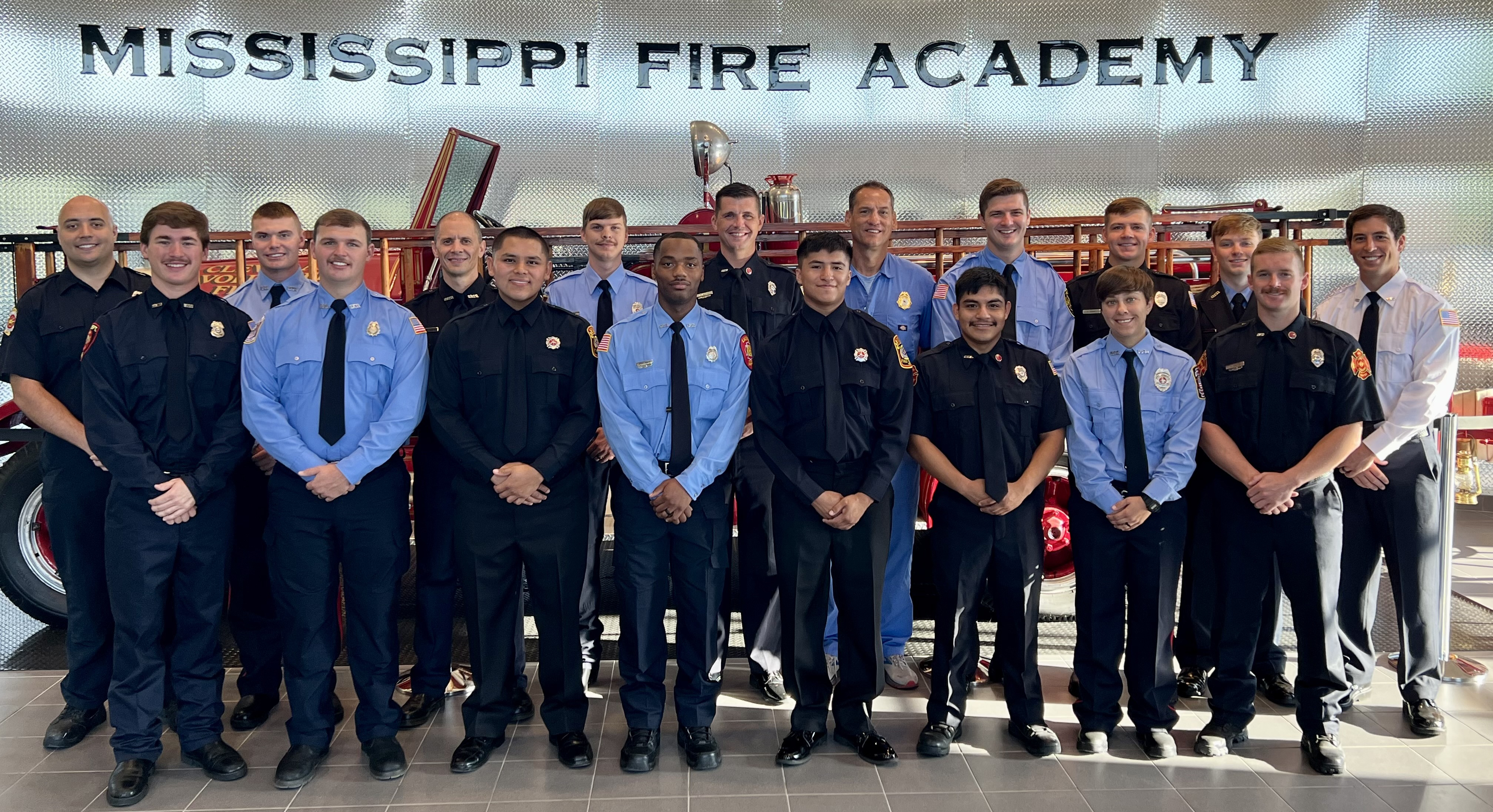 Brookhaven firefighter among 17 to graduate State Fire Academy | Daily ...