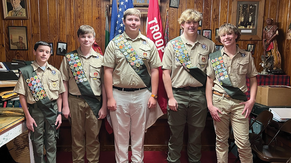 5 Troop 119 Boy Scouts earn Eagle - Daily Leader | Daily Leader