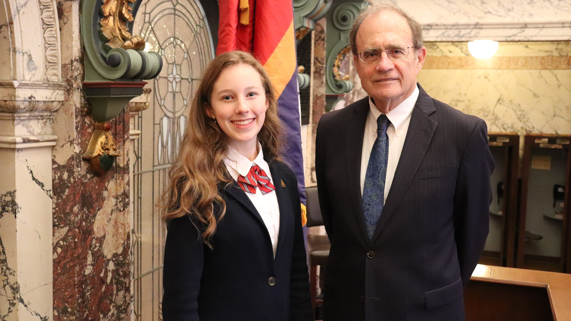 Wesson student Calcote serves as Senate page | Daily Leader