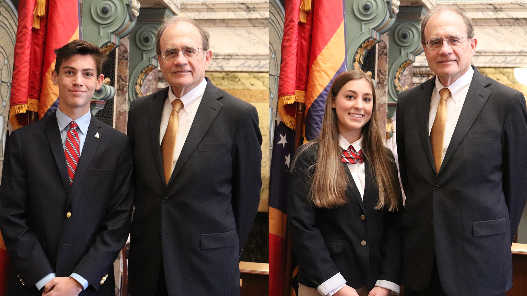 Bogue Chitto siblings serve as Senate pages | Daily Leader
