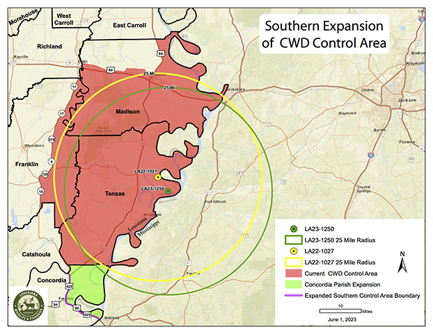 Chronic Wasting Disease Control Zone expands to include portions of ...