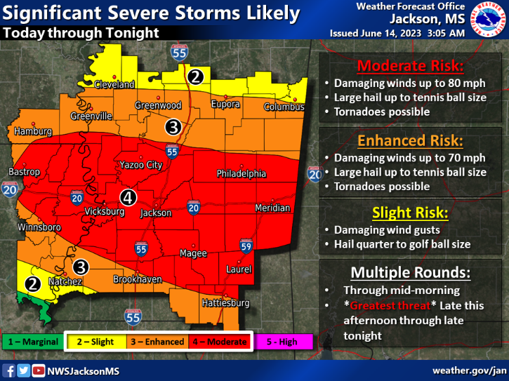 Severe weather, tornadoes possible today | Daily Leader