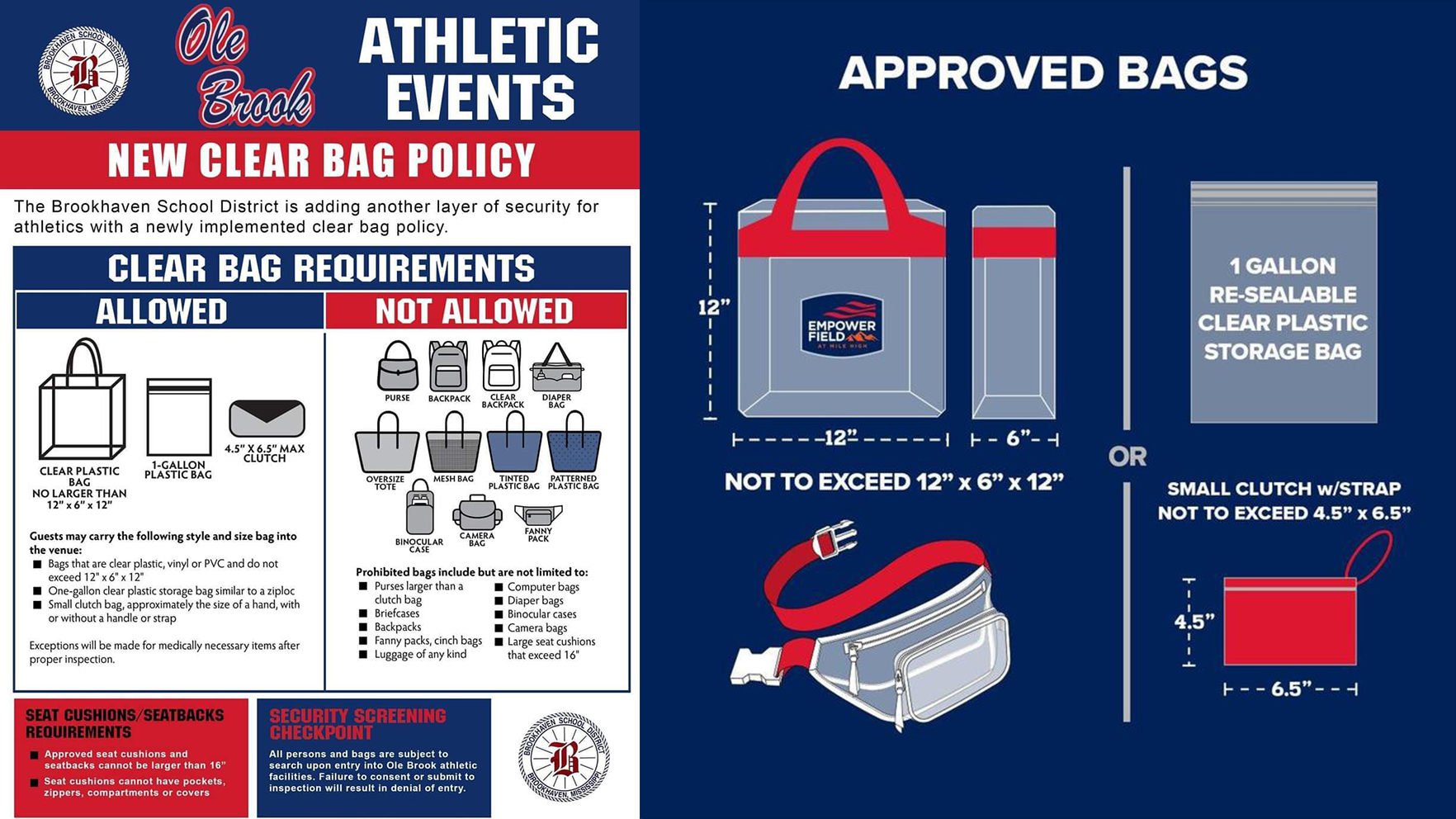 City schools implement clear-bag policy, effective immediately | Daily ...