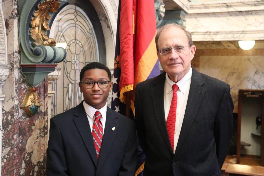 Brookhaven High’s Hardy serves as Senate page | Daily Leader