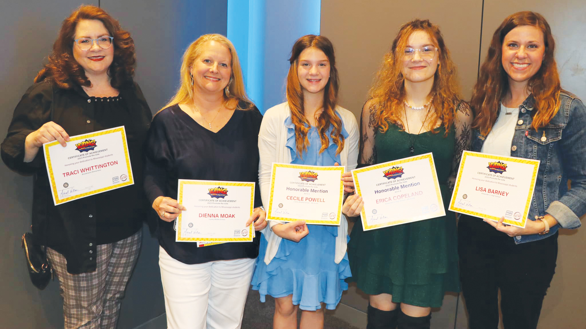 Local students win in Promote the Vote contests | Daily Leader