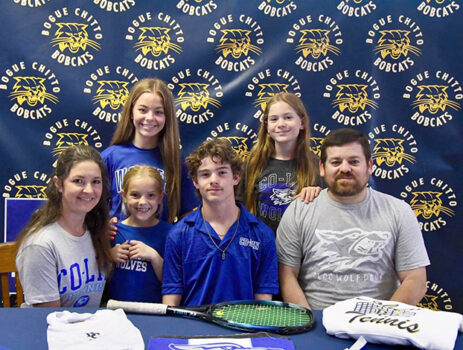 Bobcat tennis players celebrate signing day - Daily Leader | Daily Leader