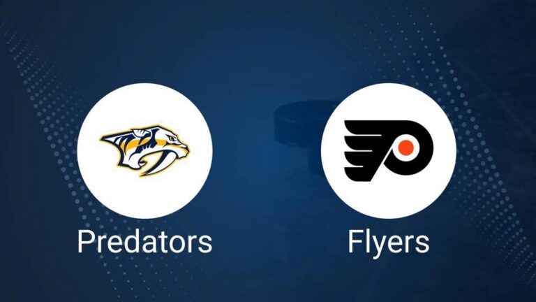 Where to Watch Nashville Predators vs. Philadelphia Flyers on TV or ...