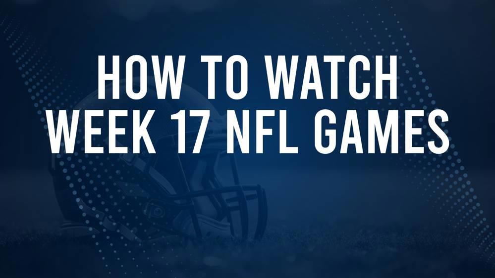 NFL Week 17 TV Schedule, Streams, Start Times, Channels | Daily Leader